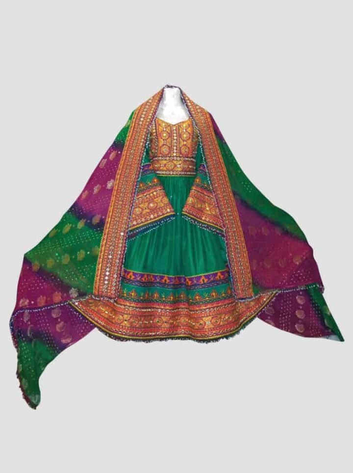 Embroidered Afghan Kuchi Dress - Seengar.com - Real Style Never Dies
