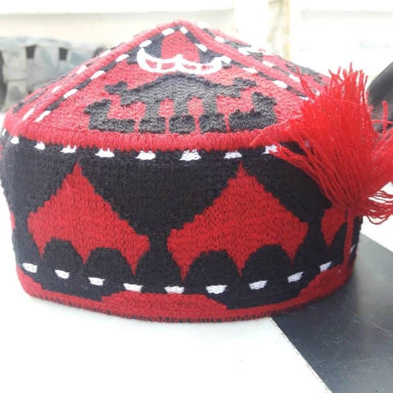 Red Hazara Hat - Seengar.com - Seengar Fashion